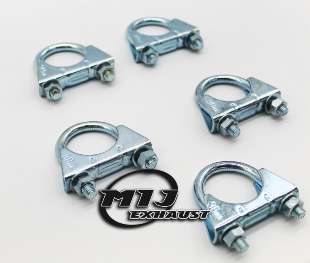 Exhaust Clamp M8 U Bolt Clamp With Nuts Clamps Pipe