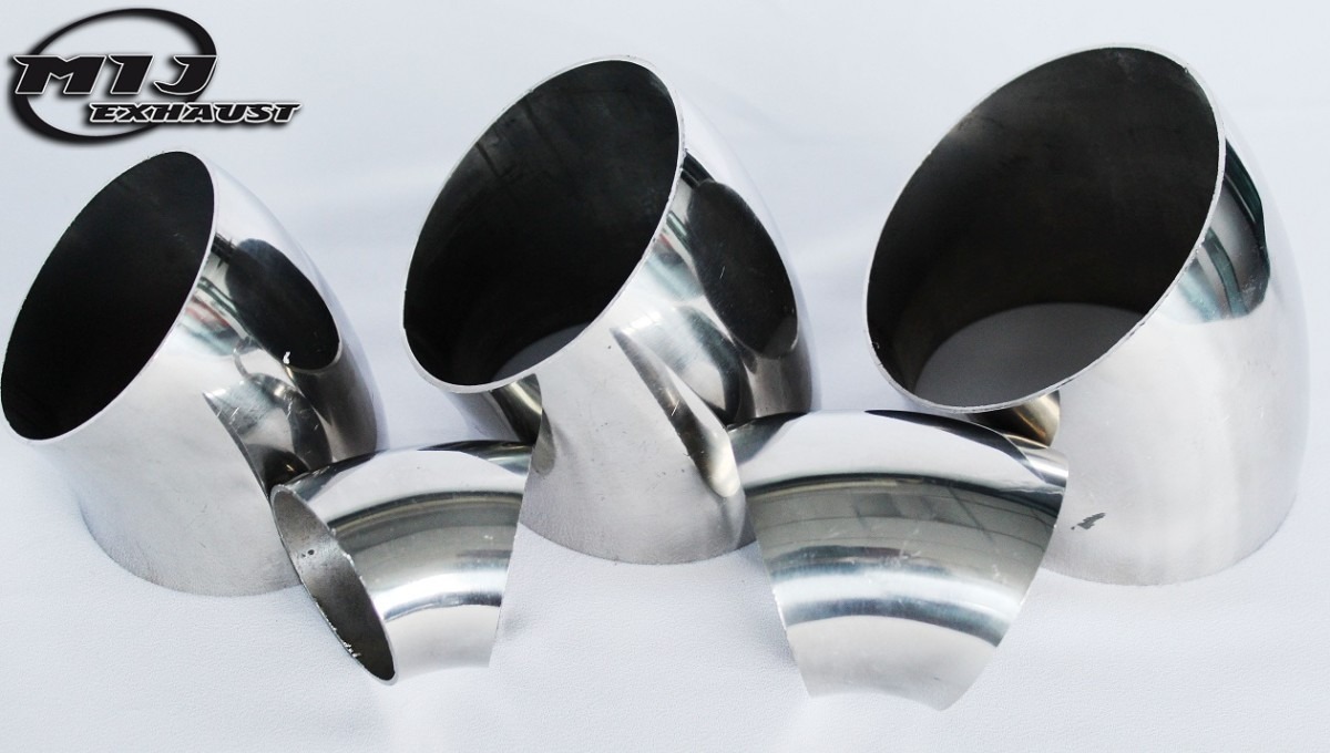45 Degree Exhaust Mandrel Bend T304 Stainless Steel Elbows MIJ 45 Degree Exhaust Mandrel Bend T304 Stainless Steel Elbows MIJ