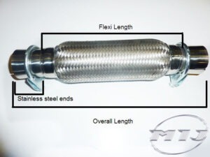 Interlock Exhaust Flexi Repair (Clamp-On) - MIJ Exhaust Systems