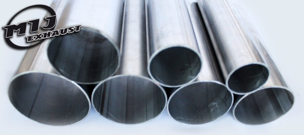 Solid Pipe Exhaust Tubing, T304 Stainless Steel - MIJ Exhaust Systems