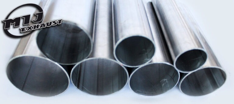 Solid Pipe Exhaust Tubing, T304 Stainless Steel - MIJ Exhaust Systems