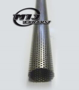 Perforated Exhaust Tubing, Stainless Steel: Grades 304 - MIJ Exhaust ...