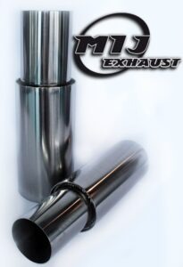 Universal Jap Style Exhaust Back Box Muffler - MIJ Exhaust Systems