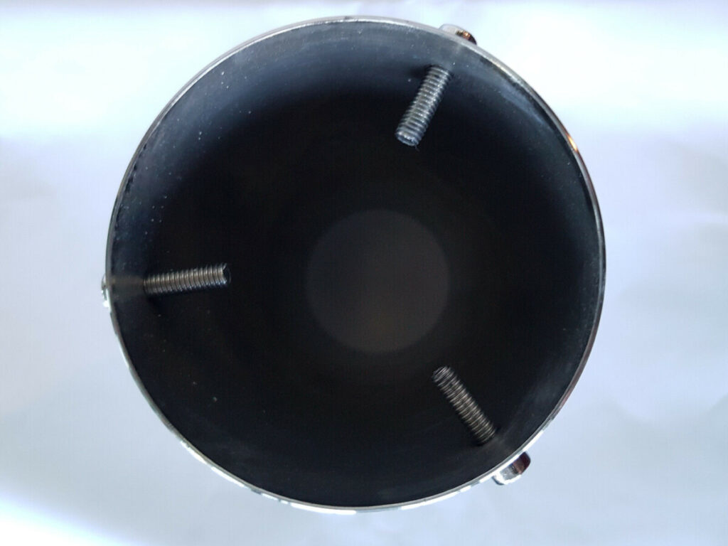Single Round Stainless Steel Tail Pipe, Rolled-Out Design - MIJ Exhaust ...