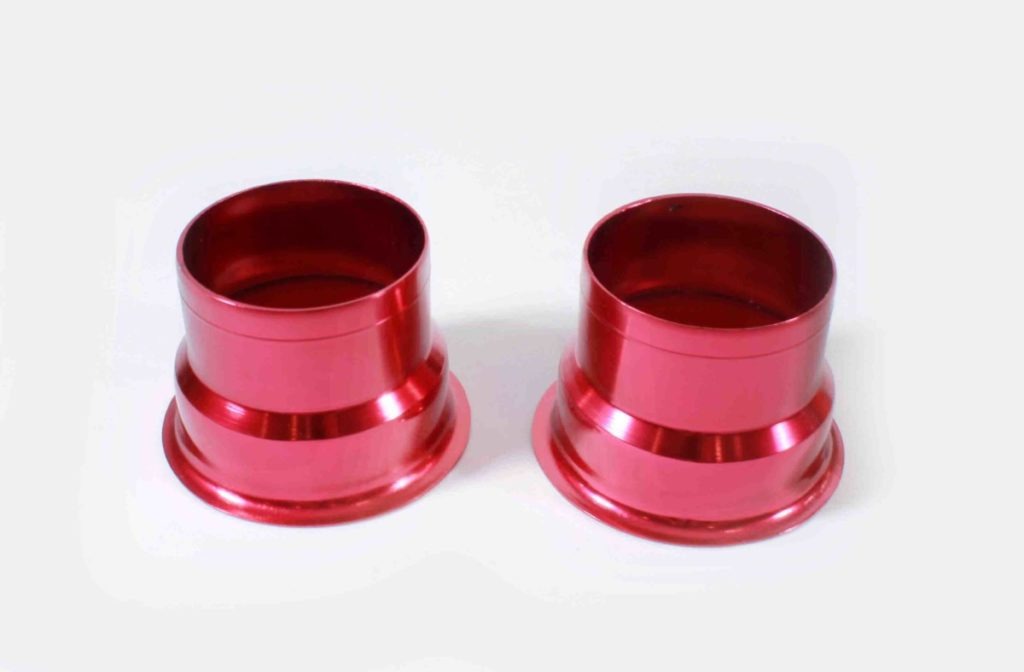 Pair of 3" Inch 74mm Alloy Cold Air Ram Feed Induction Trumpet Cone ...