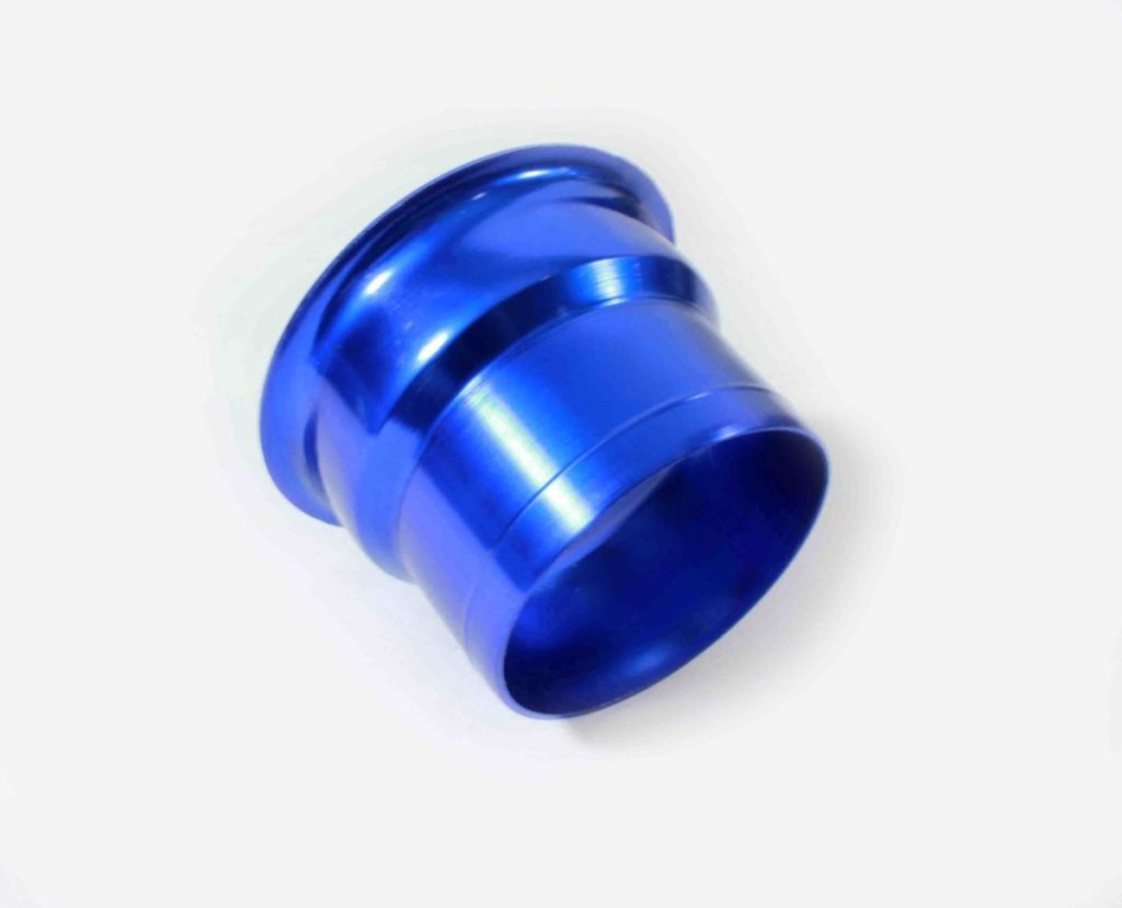 Pair of 3" Inch 74mm Alloy Cold Air Ram Feed Induction Trumpet Cone ...