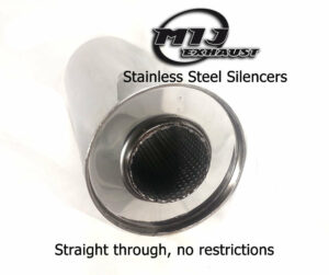 Stainless Steel Exhaust Silencer Box High Grade Muffler - MIJ Exhaust ...