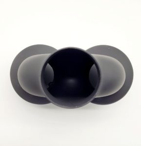 Pair of Matte Black Exhaust Tailpipe 4inch Twin Tips - MIJ Exhaust Systems