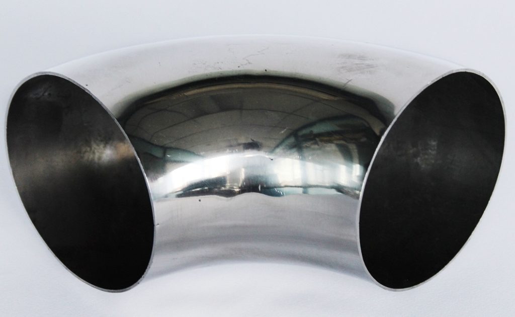 90 Degree Exhaust Mandrel Bend Short Leg Steel Elbows - MIJ Exhaust Systems