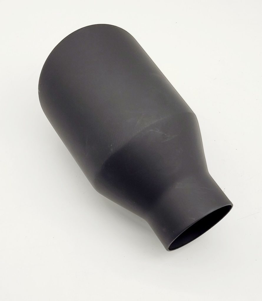 Matte Black Exhaust Tailpipe 4inch Round In Stainless Steel - MIJ ...
