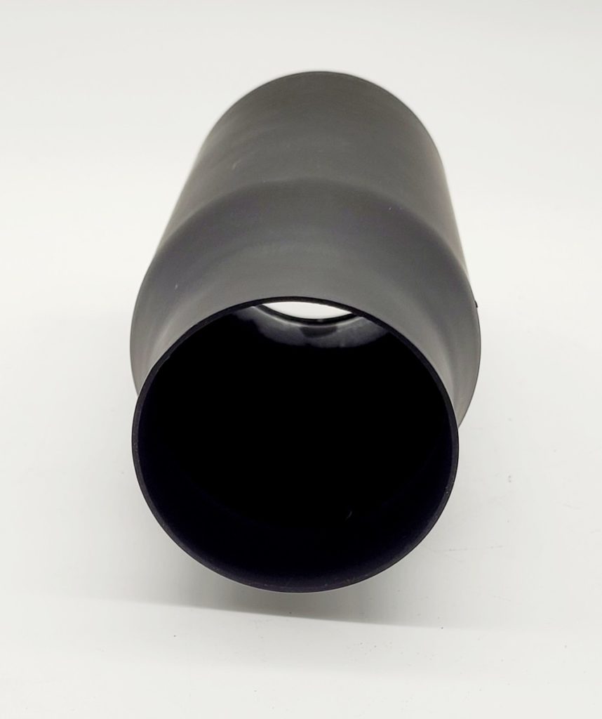 Matte Black Exhaust Tailpipe 3inch Round - MIJ Exhaust Systems