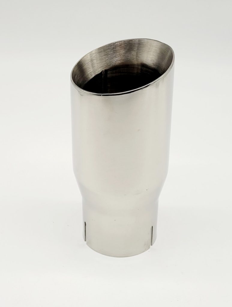 3.5 Inch OD Tailpipe Stainless Steel Exhaust Tip - MIJ Exhaust Systems