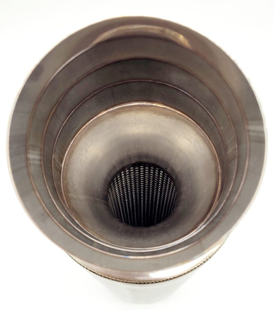 Exhaust Rear Box Dolphin Style Muffler With Bowed Tip - MIJ Exhaust Systems