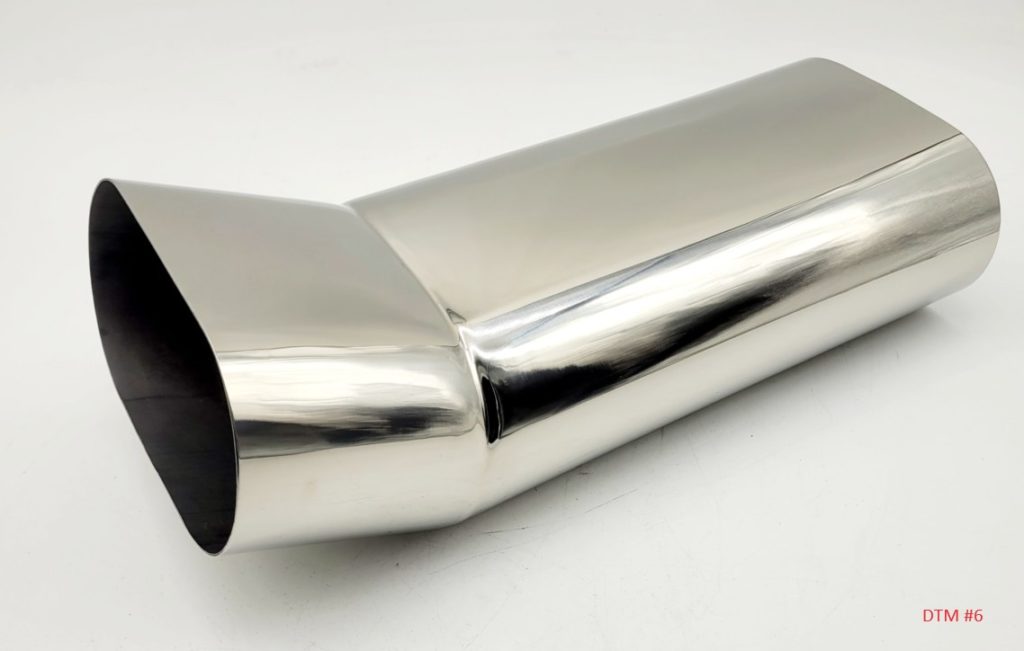 DTM Style Letter Box Upswept Tailpipe - Clearance Sale - MIJ Exhaust Systems