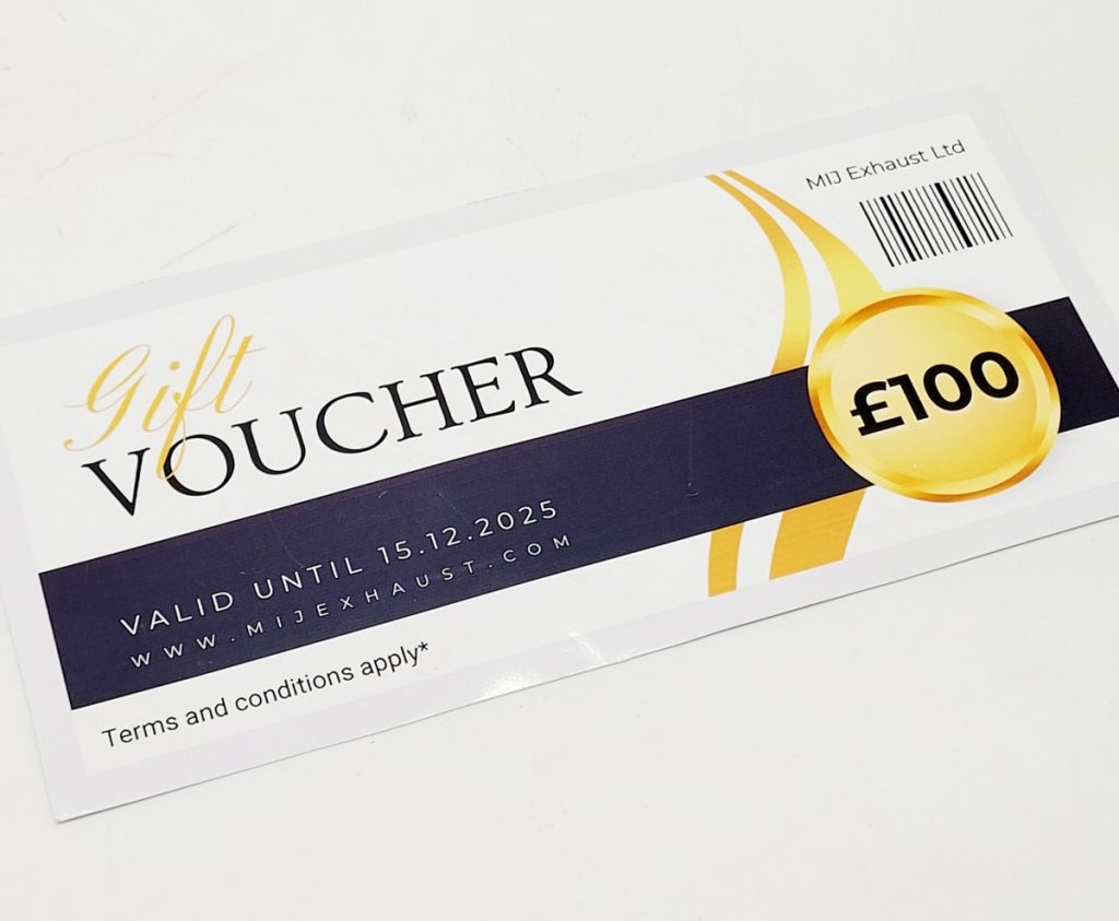 Gift Voucher - MIJ Exhaust Systems