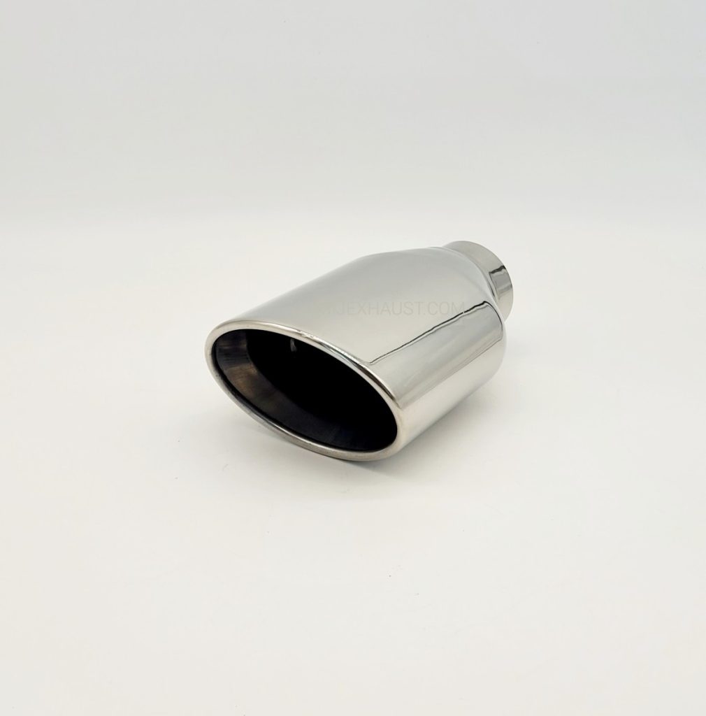 Oval Exhaust Tailpipe Double Skinned - MIJ Exhaust Systems